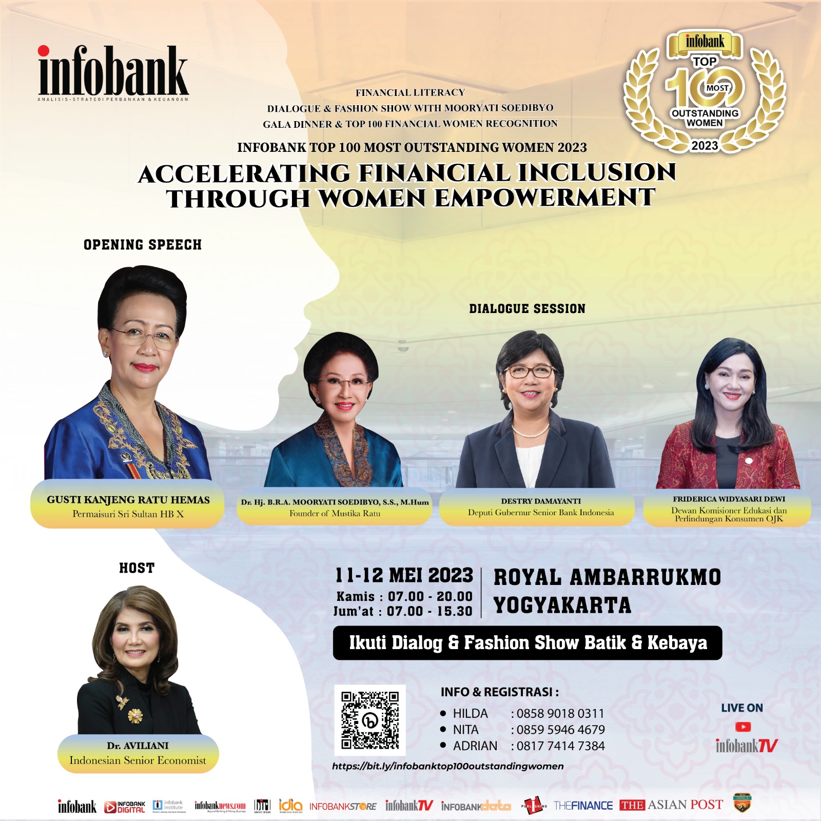 Top 100 Outstanding Woman 2023: Ini Rahasia Dapur 100 Wanita Sukses ...